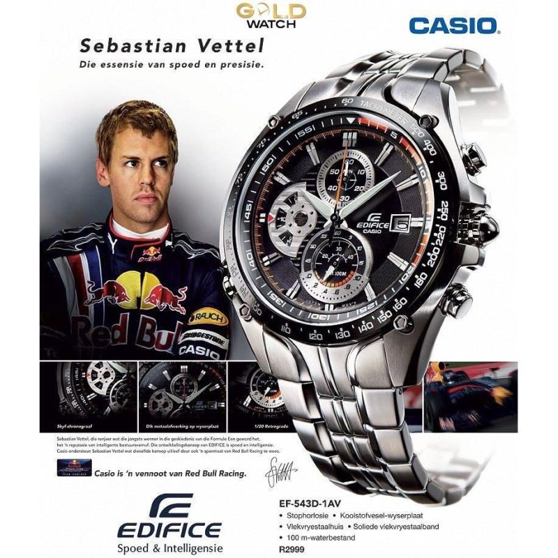 Casio Edifice, Jam Tangan Racing Dan Sporty