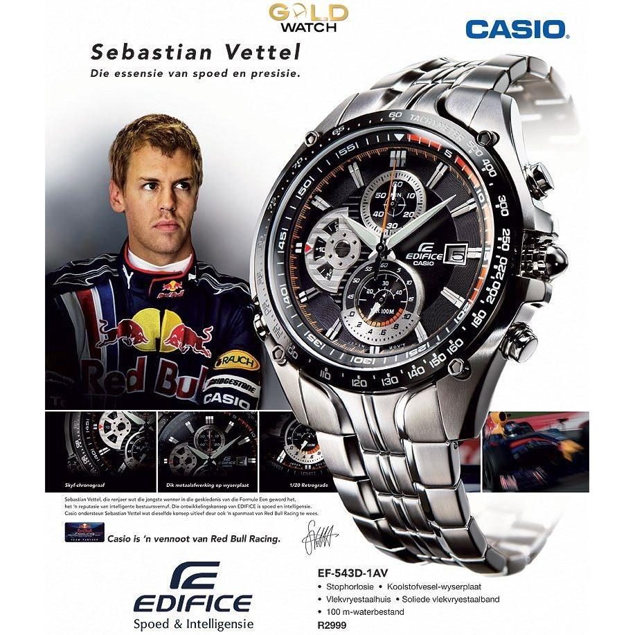 Casio Edifice, Jam Tangan Racing Dan Sporty