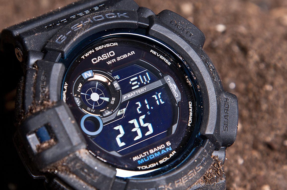 G-Shock Mudman, Jam Anti Lumpur