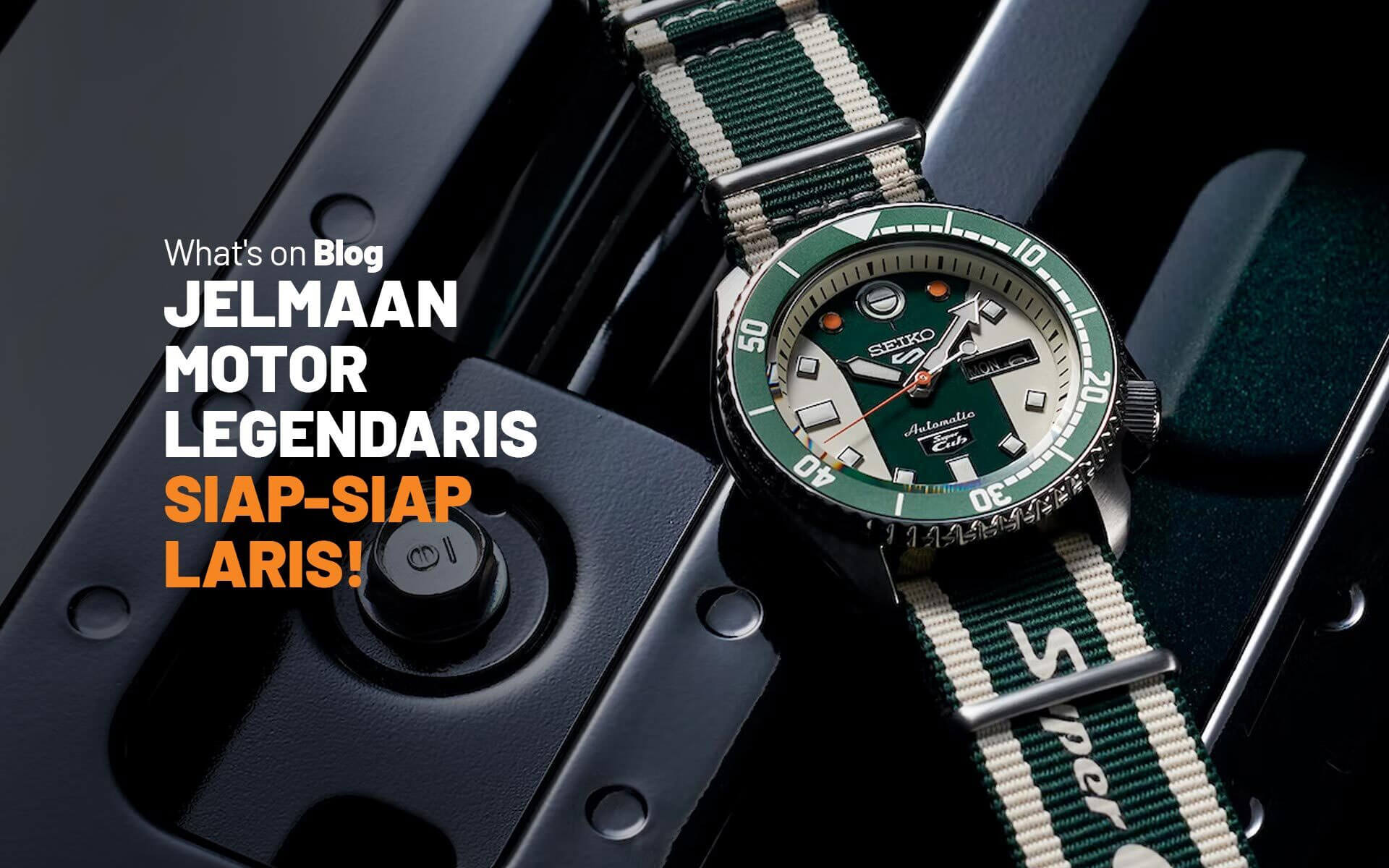 Siap Diluncurkan, Seiko 5 Sports Super Cub Limited Edition - Blog ...