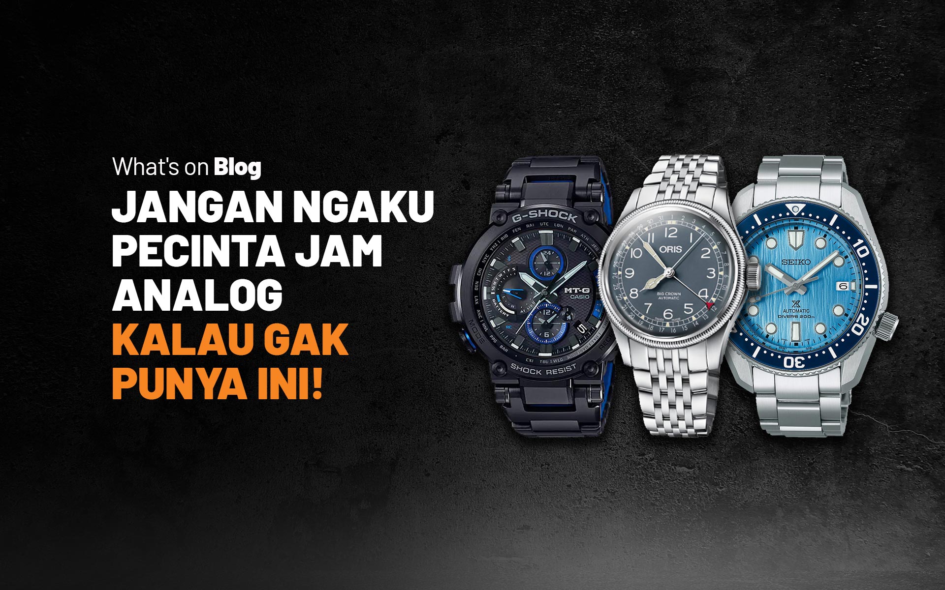 10 Rekomendasi Jam Tangan Analog Pria Terbaik - Blog Jamtangan.com