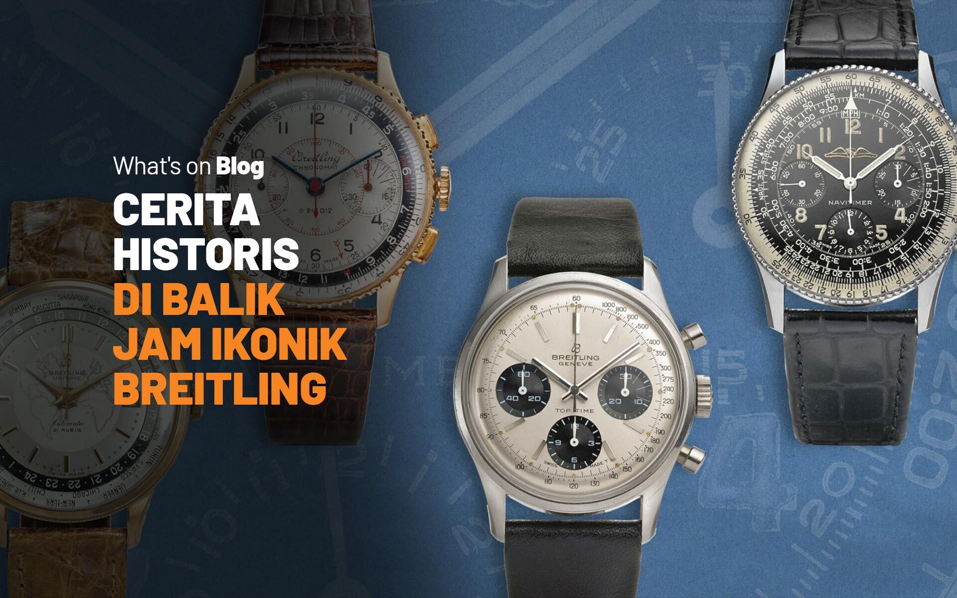 Histori Jam Tangan Breitling yang Ikonik - Blog Jamtangan.com