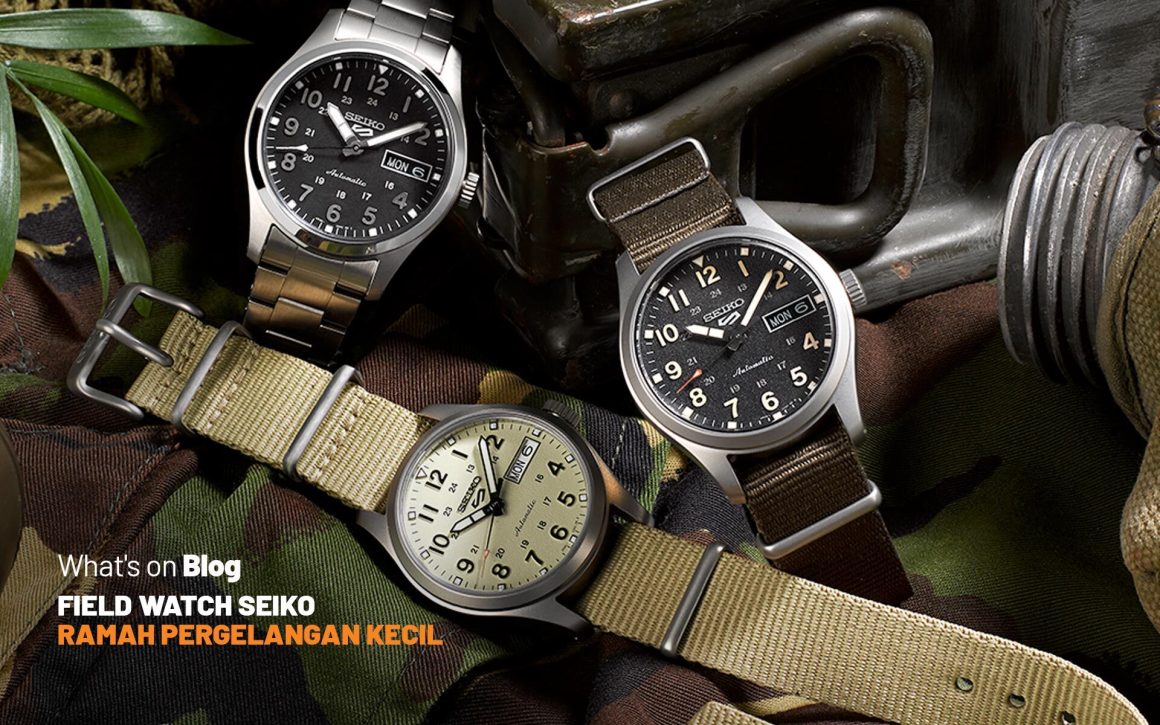 Field Watch dari Seiko 5 Sports, Ringkas dengan Diameter Cuma 36mm ...