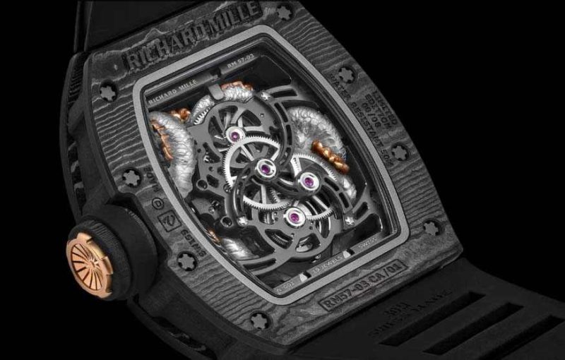Intip Richard Mille RM 56-02 dan RM 57-03, Case hingga Tourbillon ...