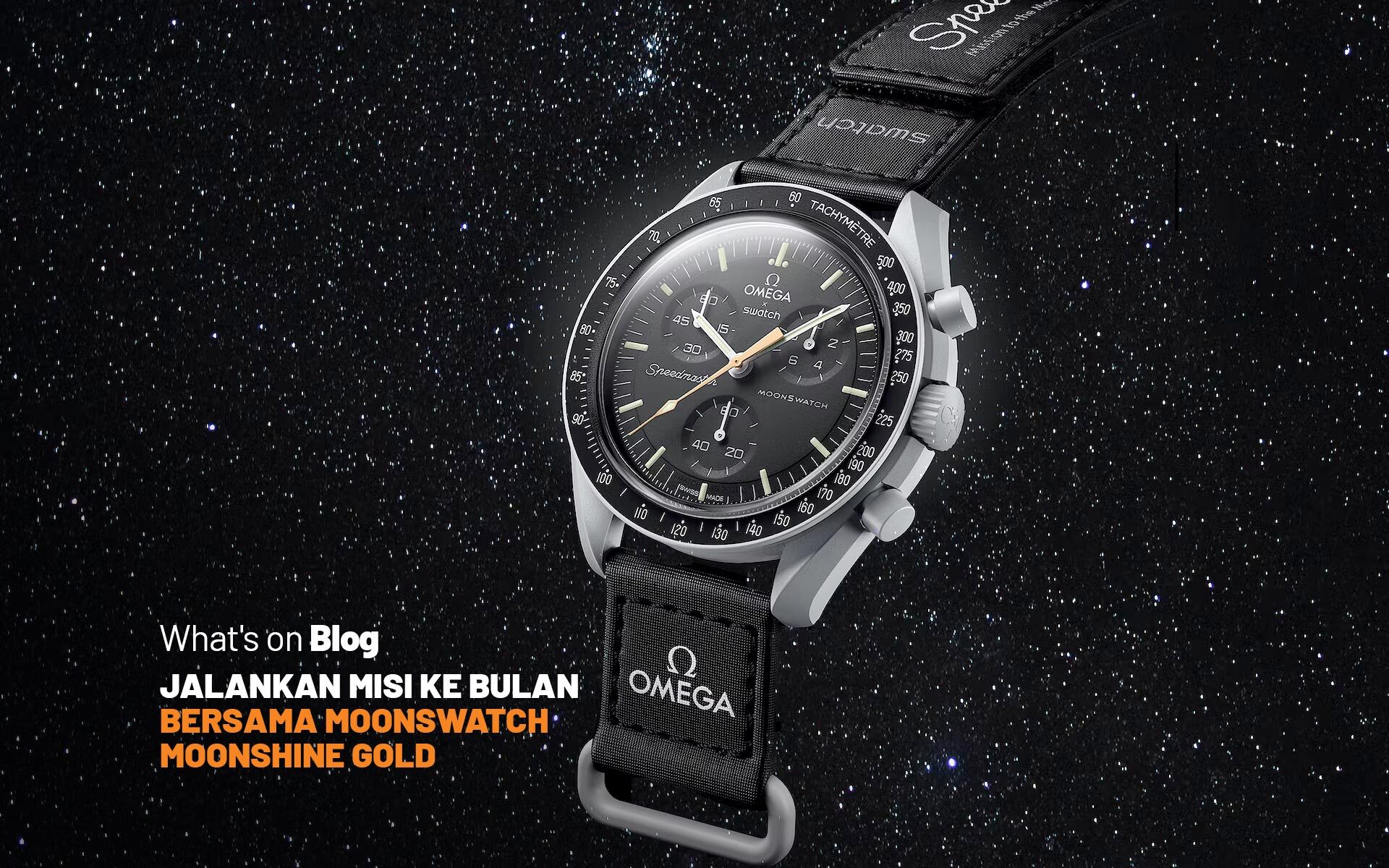 Meluncur ke Bulan dengan Seri Omega x Swatch Terbaru: MoonSwatch ...