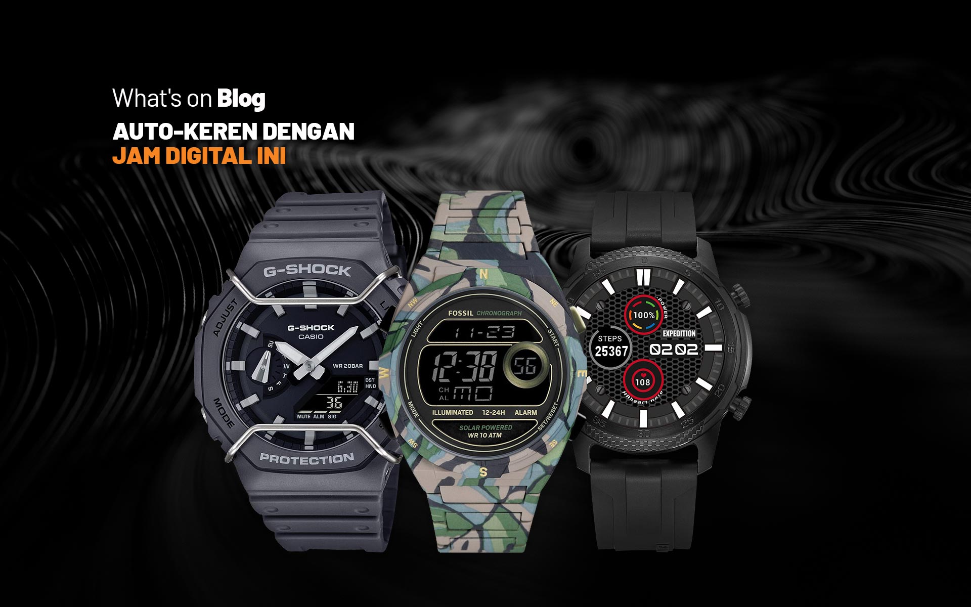 Belum Hits Kalau Belum Punya 10 Jam Digital Ini di Koleksimu - Blog ...