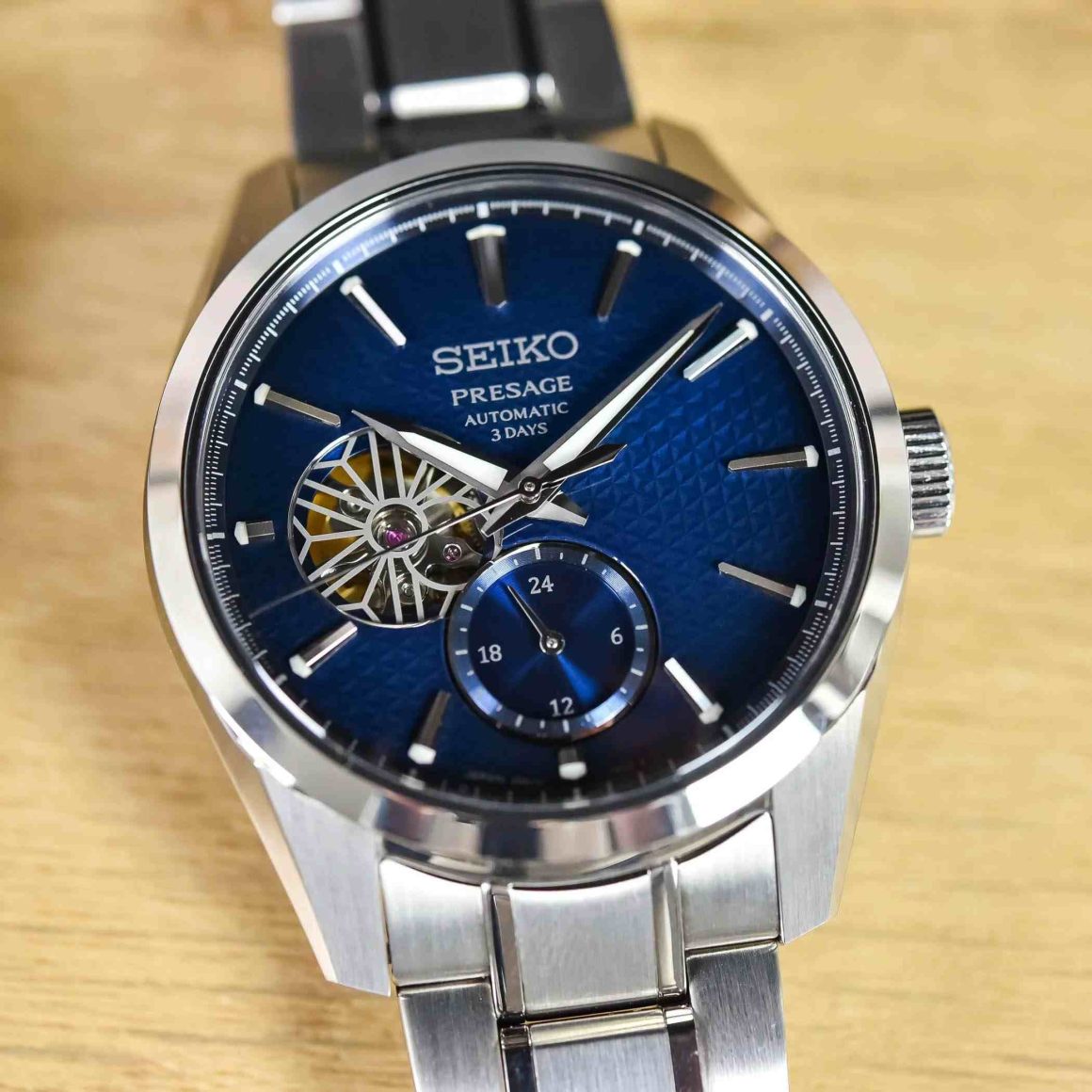 Seiko Presage Sharp Edged Series Open Heart dengan Movement Baru ...