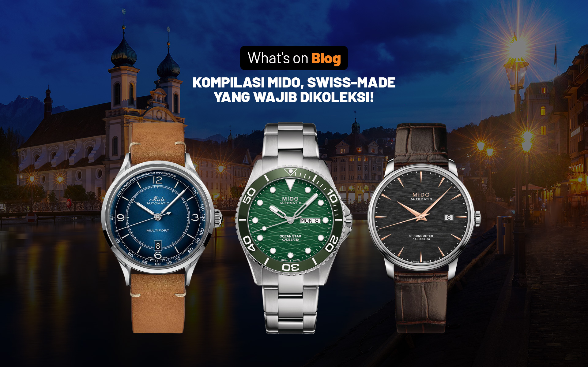 Deretan Jam Tangan Mido yang Wajib Dimiliki Kolektor Swiss-Made! - Blog ...