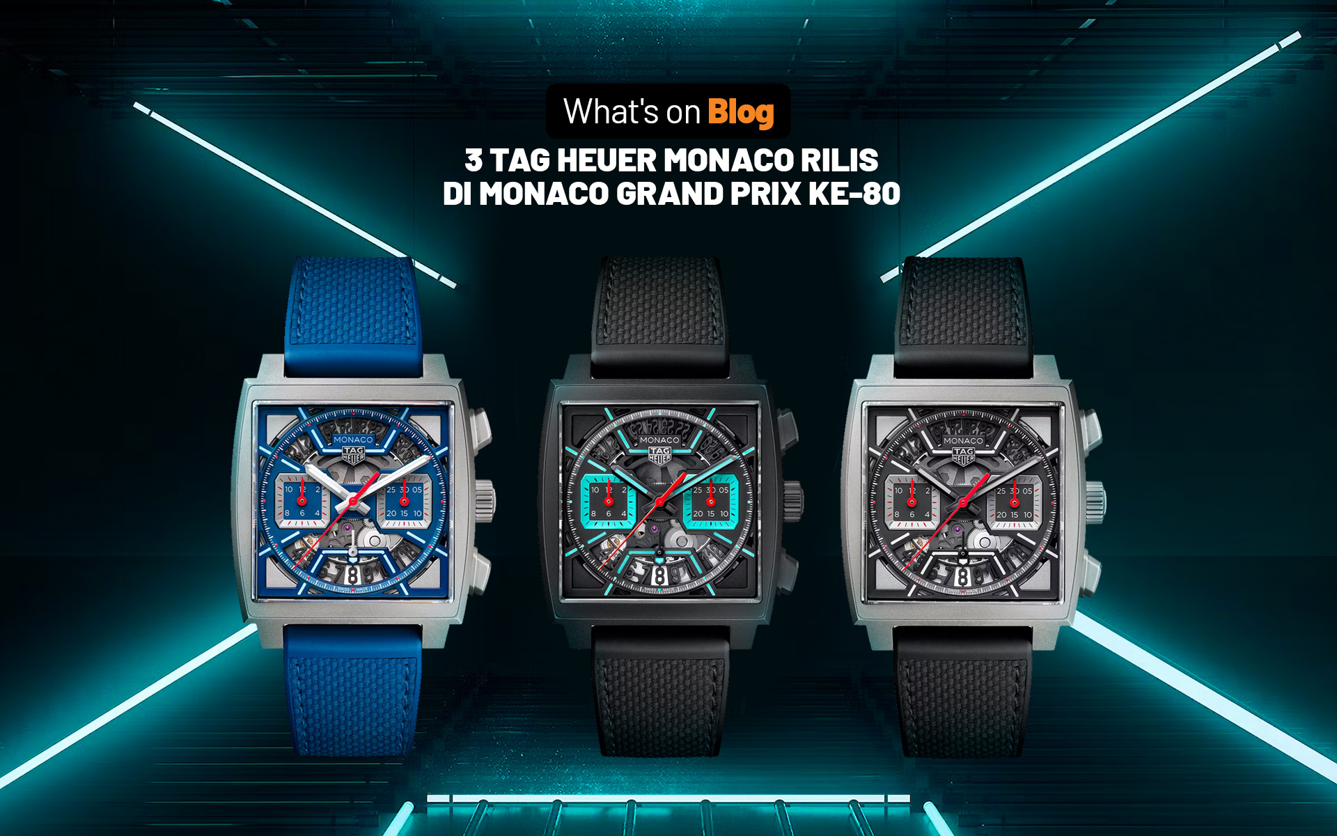 Tag Heuer Luncurkan 3 Monaco Skeleton Chronograph di Monaco Grand Prix ...