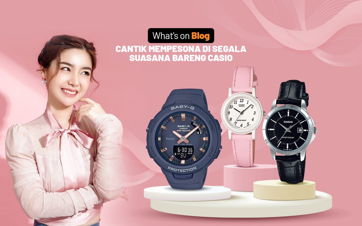 10 Jam Tangan Casio Wanita, Cocok untuk Segala Suasana - Blog Jamtangan.com