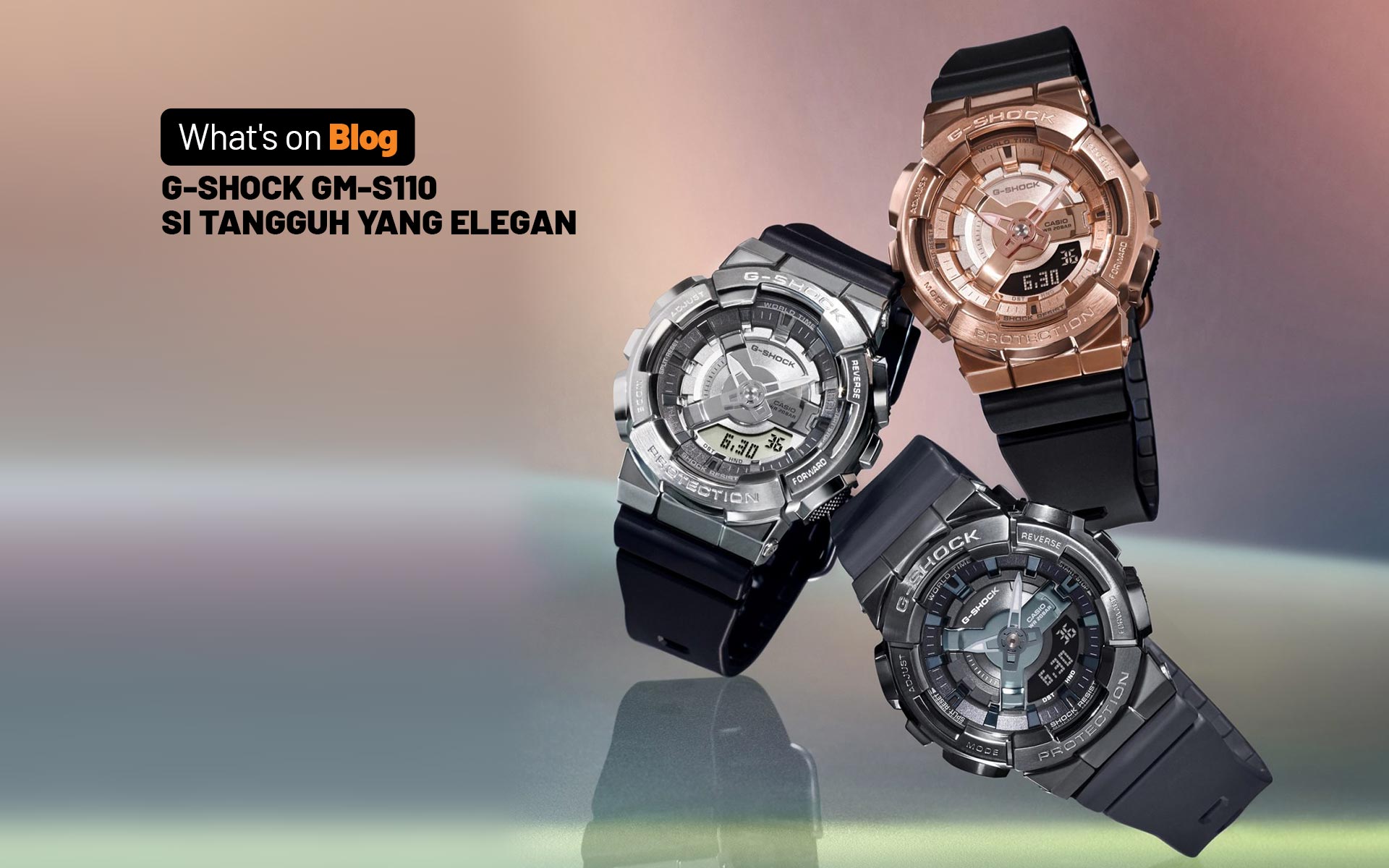 Simak Ulasan G-Shock GM-S110 Jam Tangan Wanita yang Elegan dan Tangguh - Blog Jamtangan.com