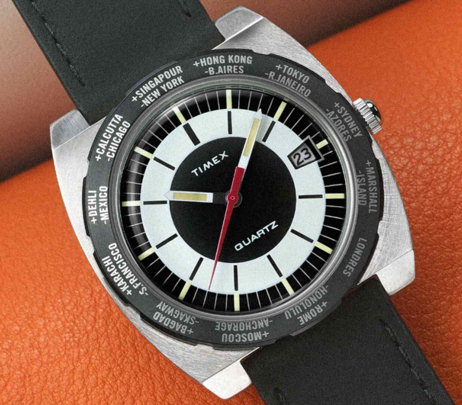 Timex World Time 1972 Reissue Bawa Desain Ikonis Tahun 1970-an - Blog ...
