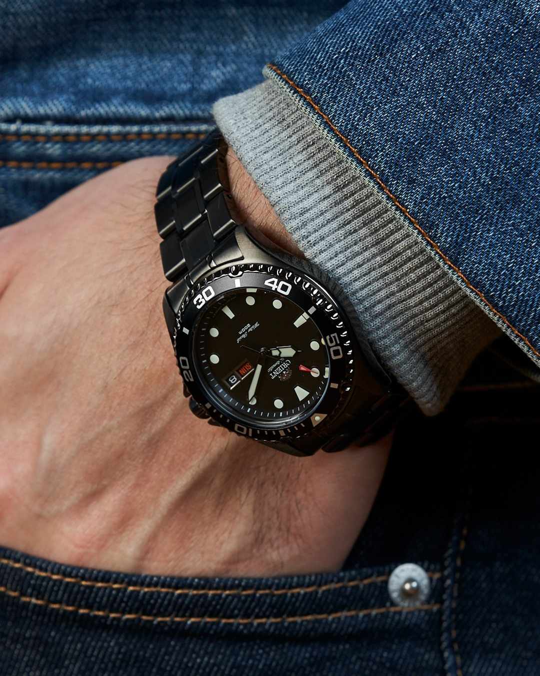 Orient Ray Raven II Dive Watch Sporty Serba Hitam yang Terjangkau ...