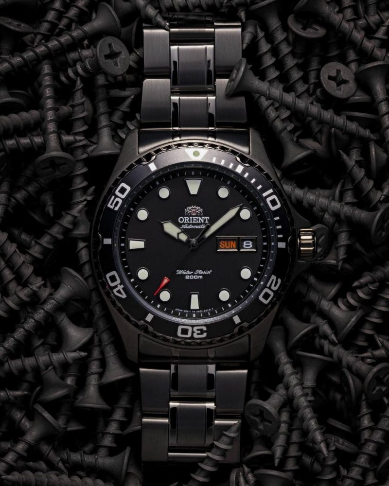 Orient Ray Raven II Dive Watch Sporty Serba Hitam yang Terjangkau ...