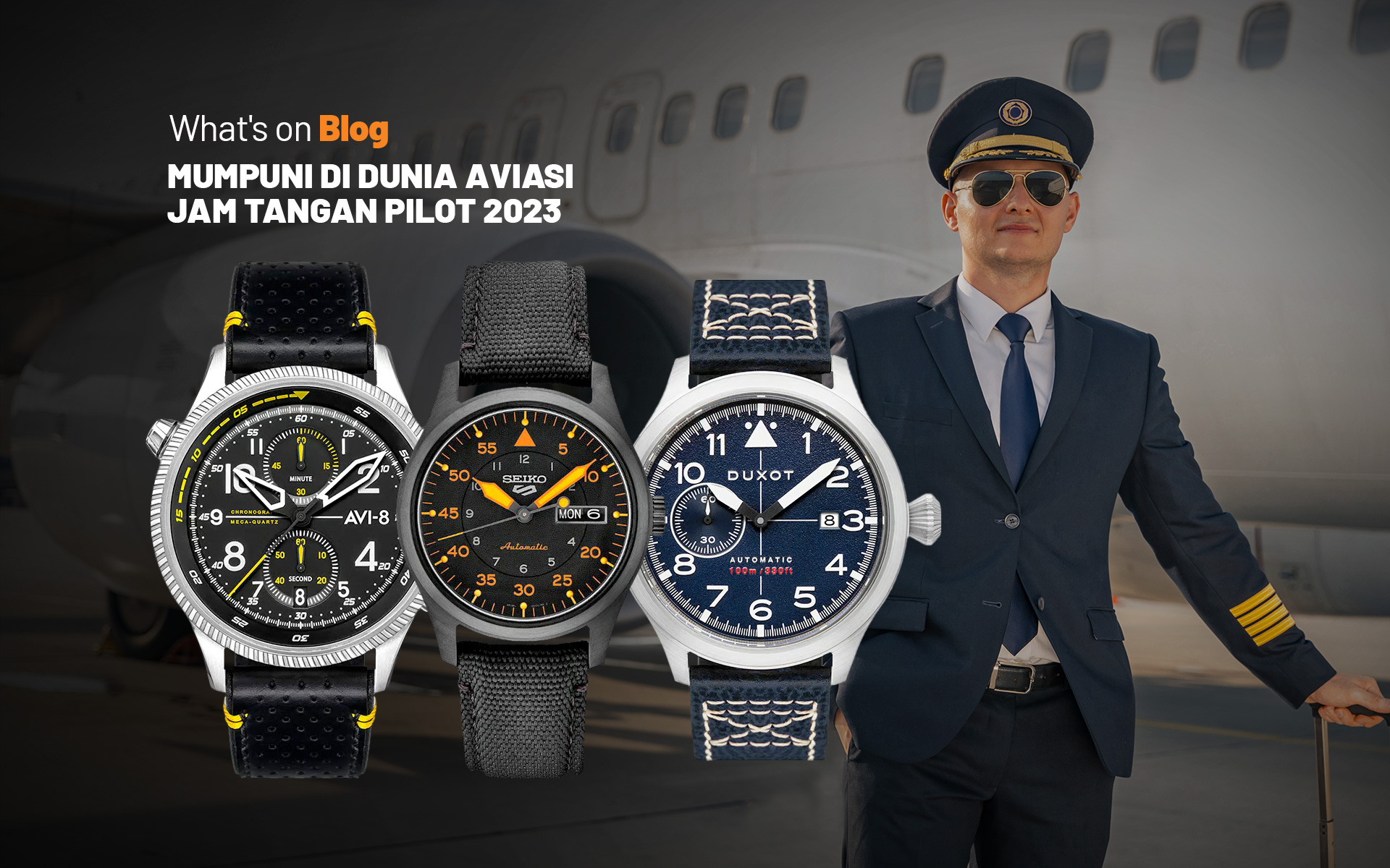 Bisa Gaya Ala Penerbang dengan Koleksi Jam Tangan Pilot 2023 - Blog ...