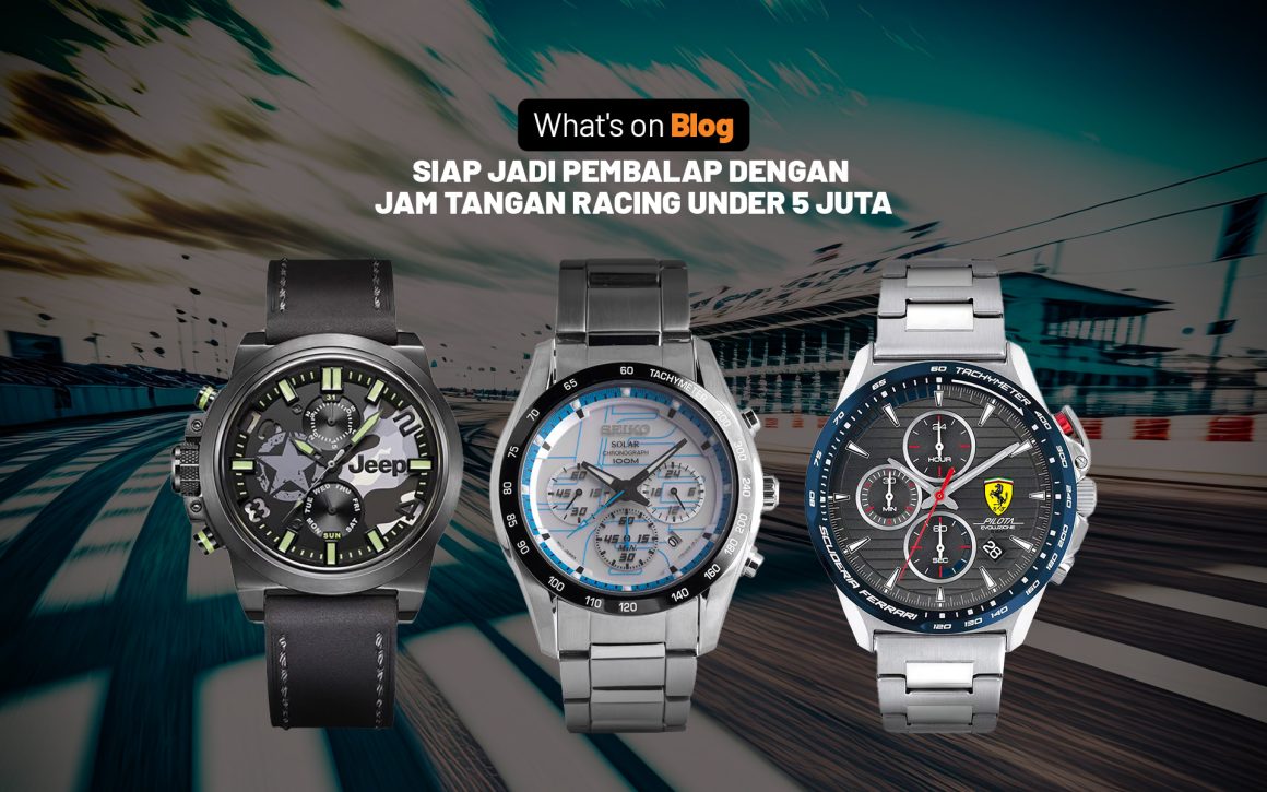 10 Jam Tangan Sporty Bertema Racing Ini Under 5 Juta! - Blog Jamtangan.com