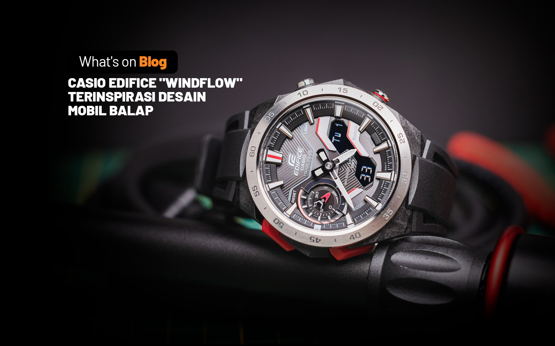 Casio Edifice “Windflow” yang Terinspirasi Desain Mobil Balap - Blog Jamtangan.com