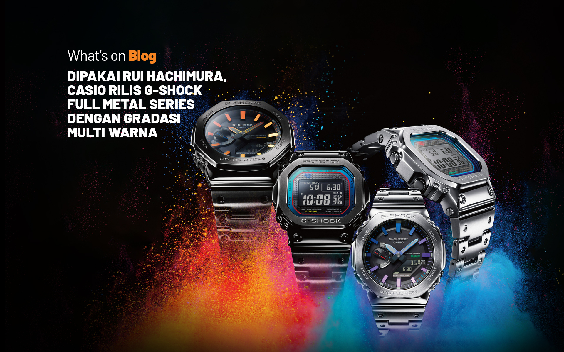 Dipakai Pemain NBA Rui Hachimura, Casio Rilis G-Shock Full Metal Series ...