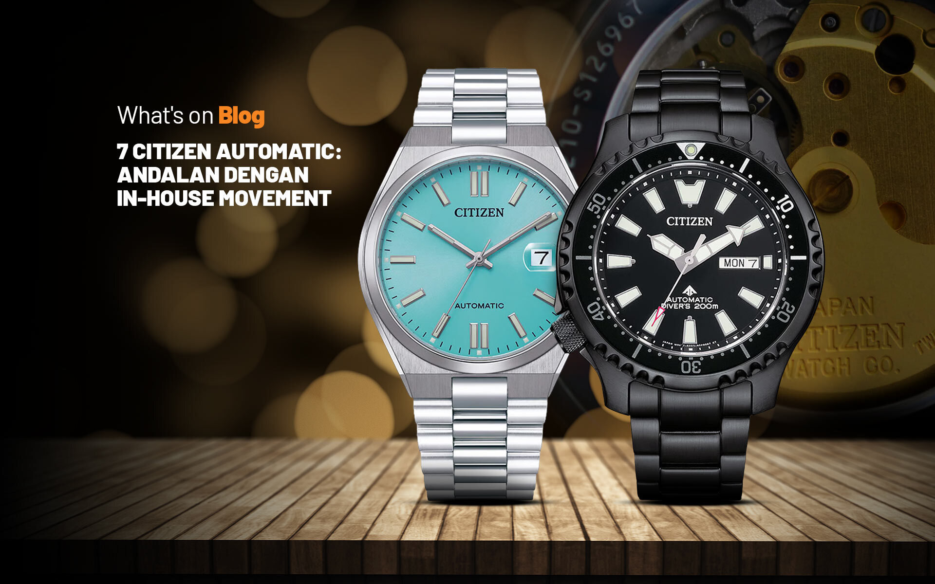 7 Jam Tangan Citizen Automatic, Mau Pinang yang Mana? - Blog Jamtangan.com