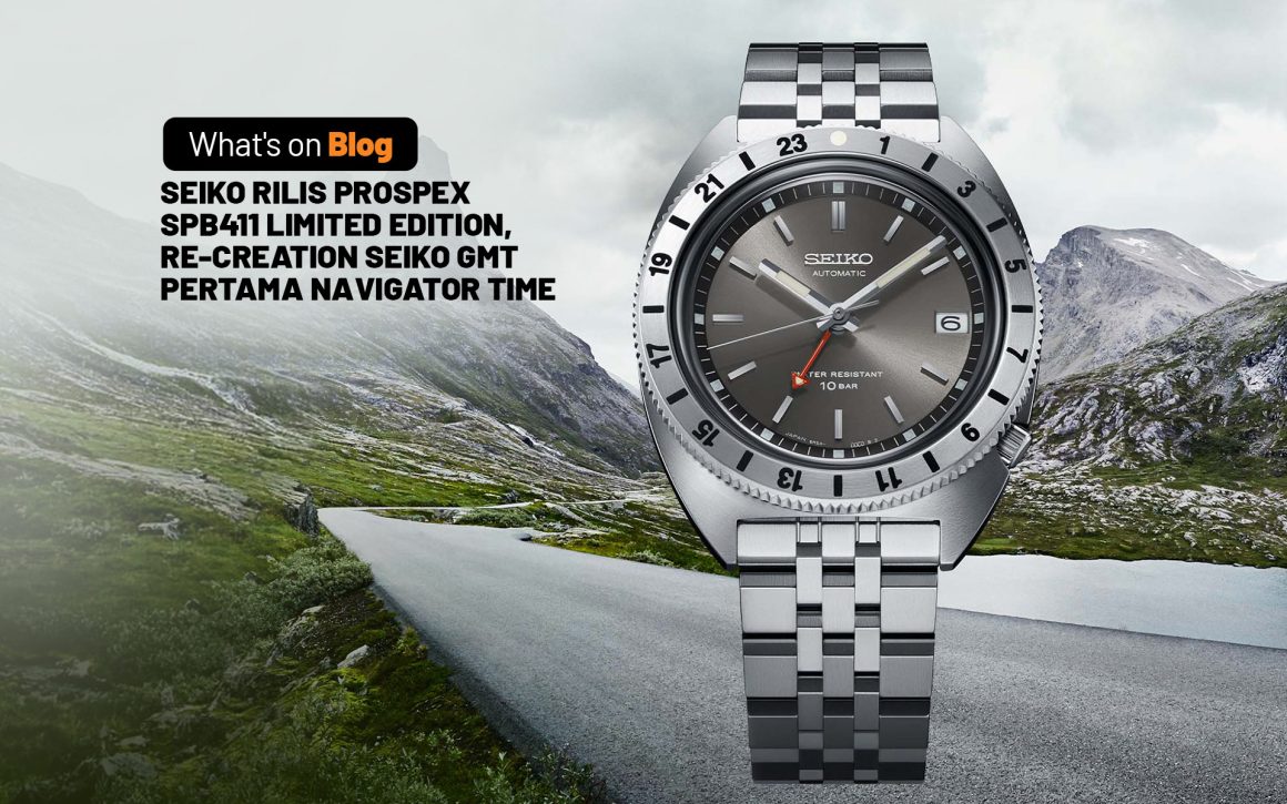 Seiko Prospex SPB411 Limited Edition, Re-creation Seiko GMT Pertama ...