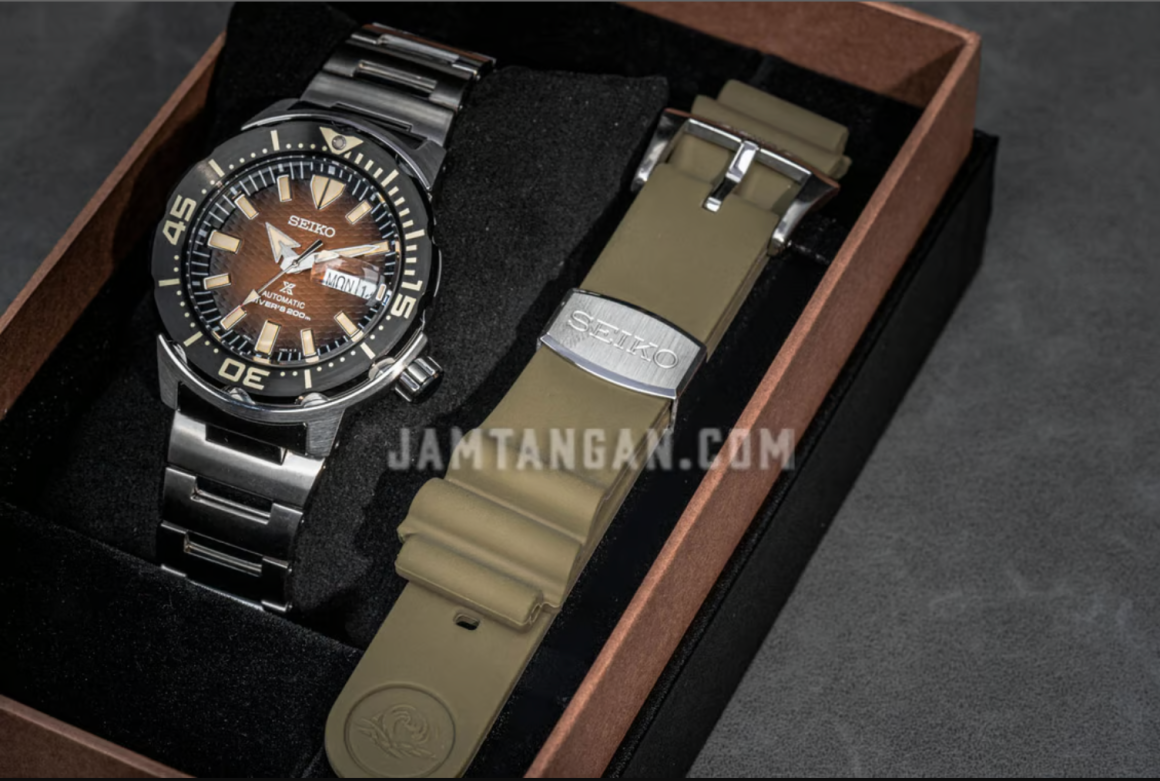 Intip Detail Seiko Monster Komodo SRPK55K1 dengan Dial Mirip Kulit Si ...