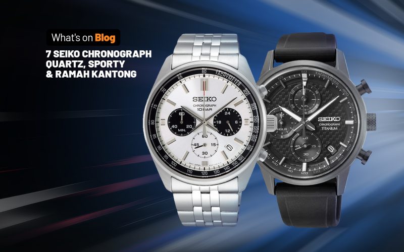 7 Seiko Chronograph Quartz Andalan, Harga Mulai Sejutaan - Blog ...