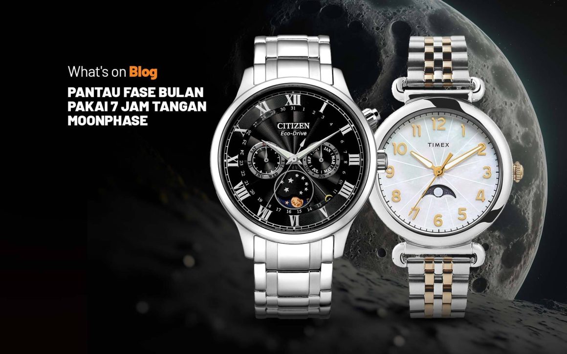 Pantau Fase Bulan Makin Mudah dengan 7 Jam Tangan Moonphase - Blog Jamtangan.com