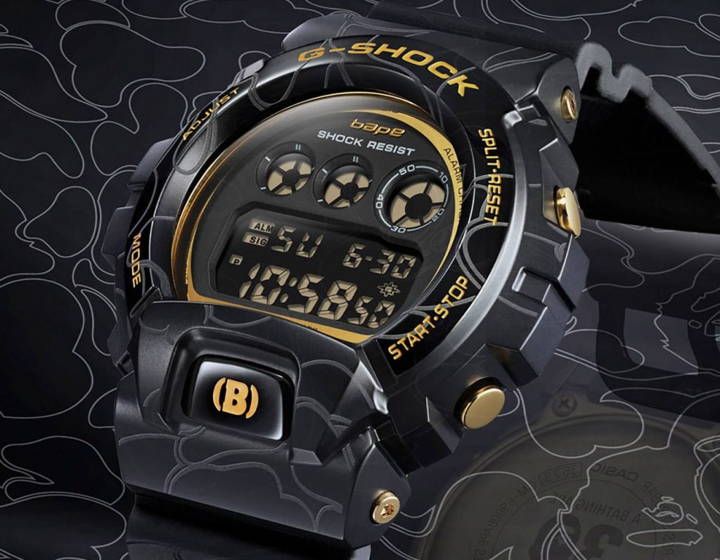 Rayakan Anniversary Bersama, G-Shock x A Bathing Ape Rilis G-Shock GM ...