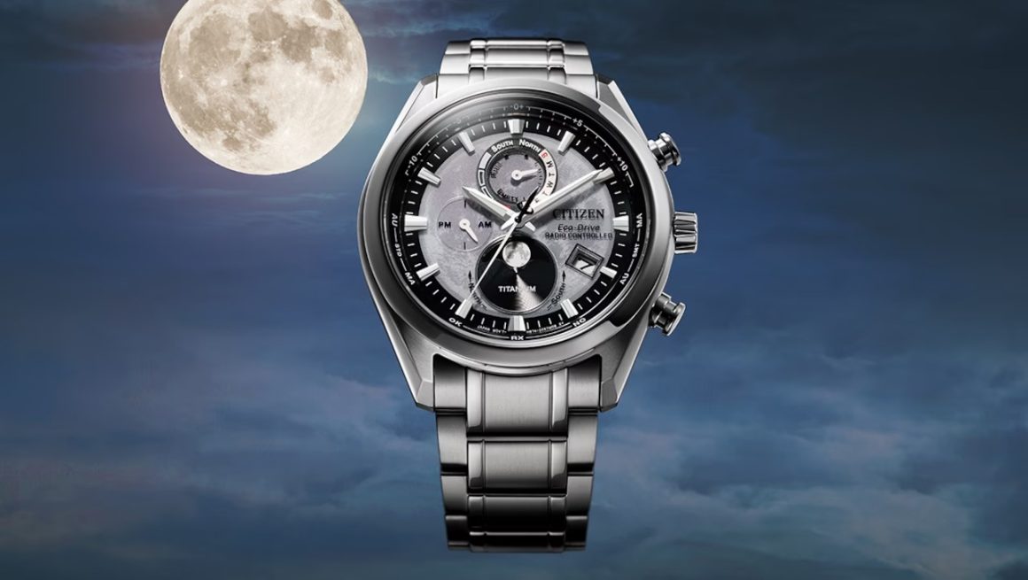 Citizen Tsuki-yomi A-T, Moon Phase Pertama dengan Kalibrasi Jam Atom ...