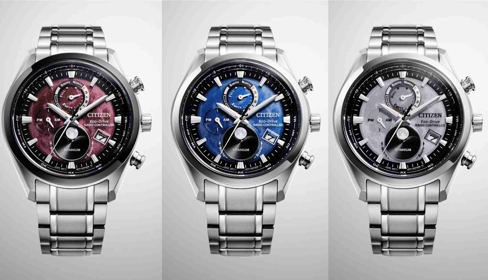 Citizen Tsuki-yomi A-T, Moon Phase Pertama dengan Kalibrasi Jam Atom ...