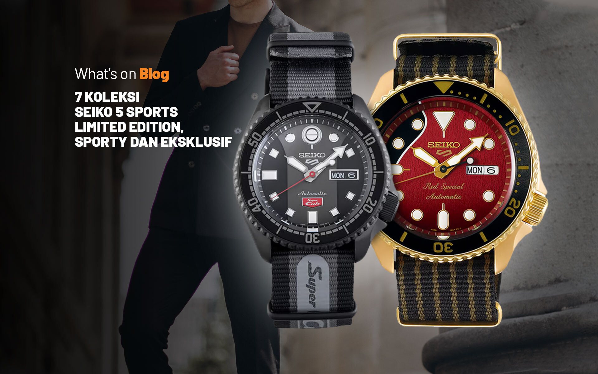 7 Koleksi Seiko 5 Sports Limited Edition, Sporty dan Eksklusif - Blog Jamtangan.com