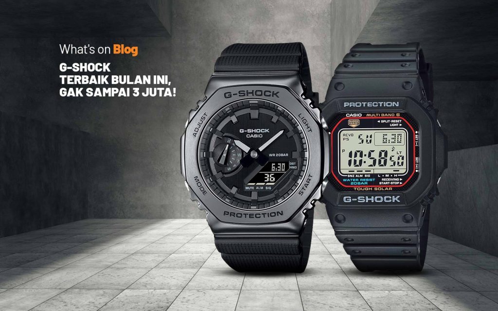 G-Shock Terbaik Bulan Ini, Harga di Bawah 3 Juta - Blog Jamtangan.com