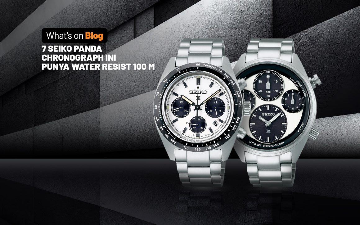 Persiapan Musim Hujan, Pakai 7 Jam Tangan Seiko Panda Chronograph 100m ...
