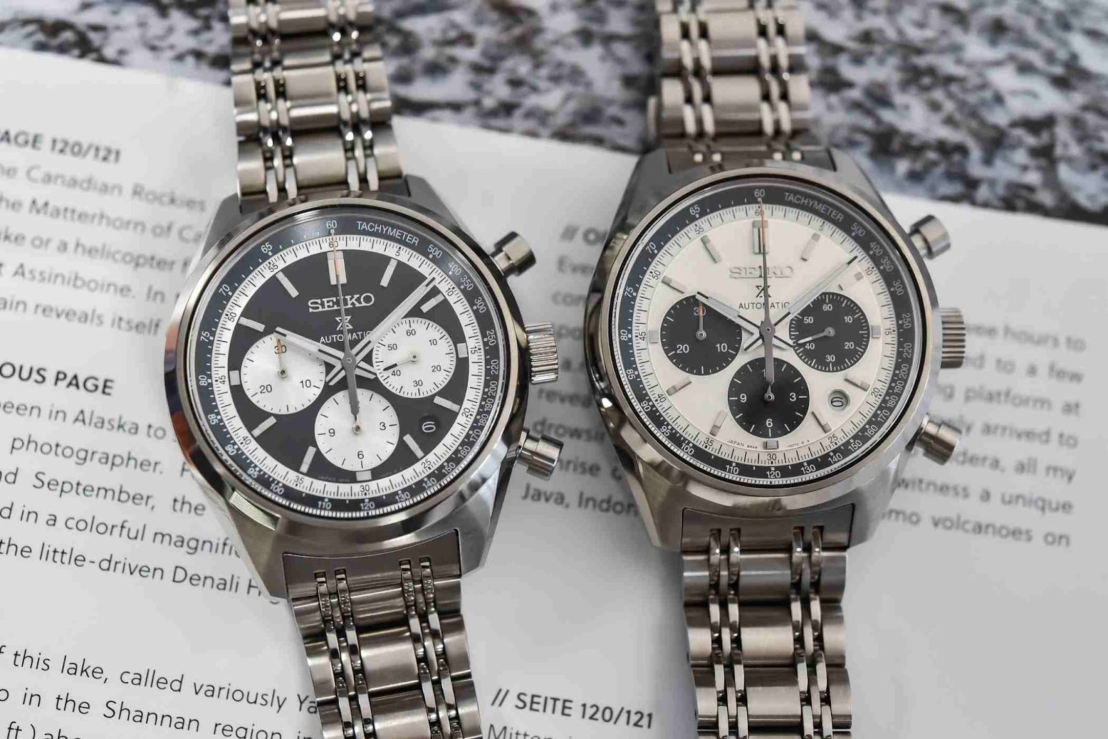 Seiko Rilis Speedtimer Mechanical Chronograph Panda & Reverse Panda ...