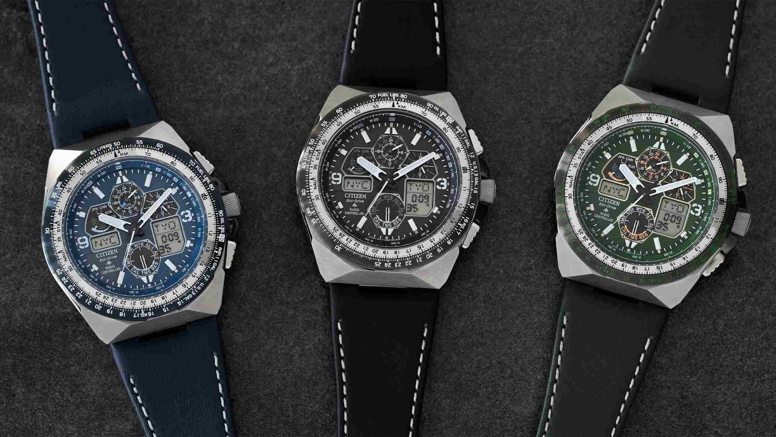 Citizen Promaster Skyhawk, Pilot's Watch dengan Kalibrasi Jam Atom ...