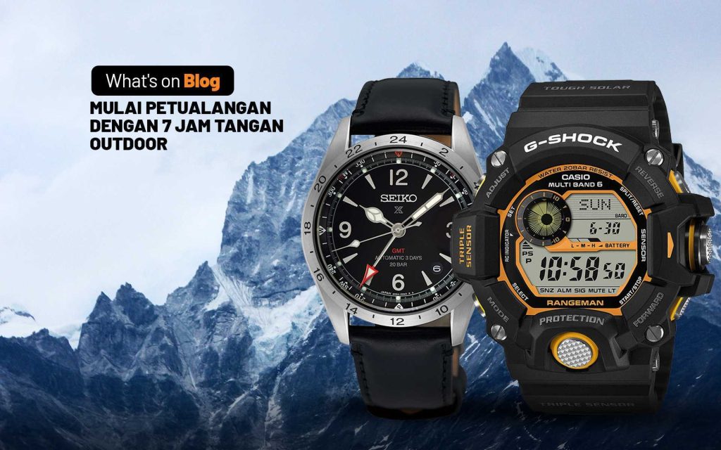 7 Jam Tangan Outdoor Cocok Dipakai Bertualang - Blog Jamtangan.com