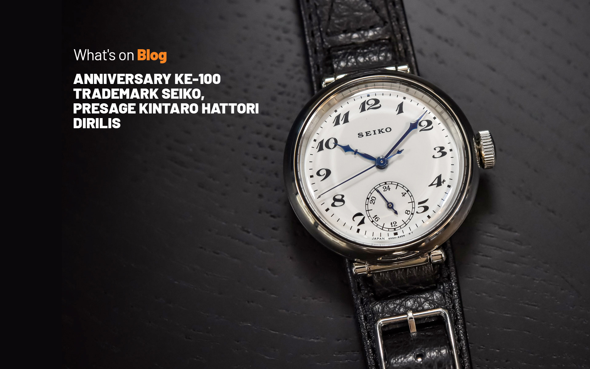 Anniversary ke-100 Trademark Seiko, Rilis Presage Kintaro Hattori ...