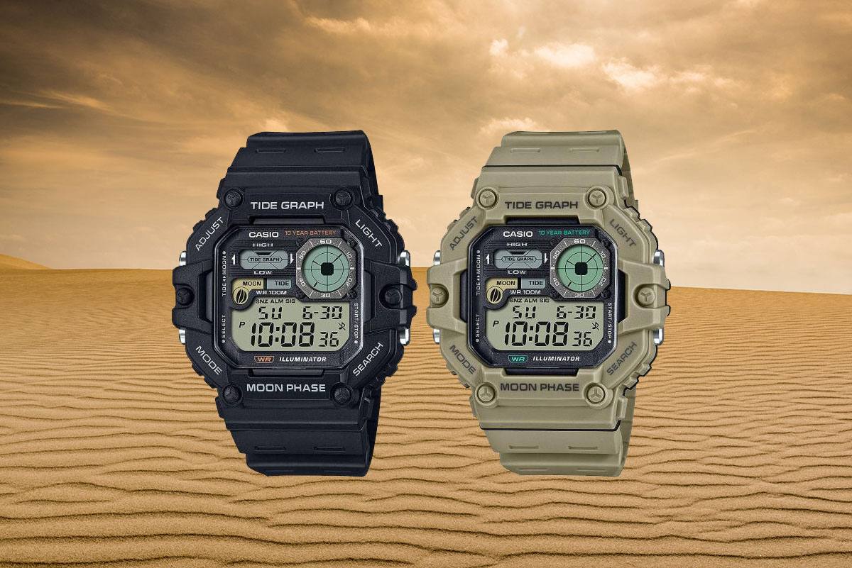 Bocoran Rilisan 2024, Casio WS-1700 Gagah dan Bernuansa Military - Blog ...