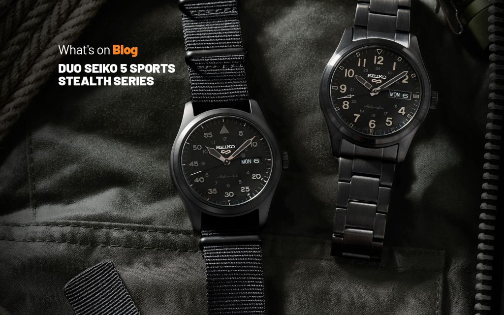 Duo Seiko 5 Sports Stealth Series Bergaya ala Mata-Mata - Blog ...