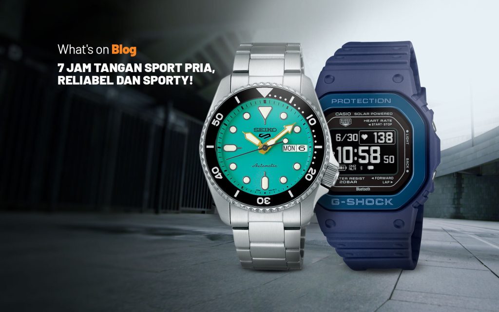 7 Jam Tangan Sport Pria Reliabel & Sporty! - Blog Jamtangan.com