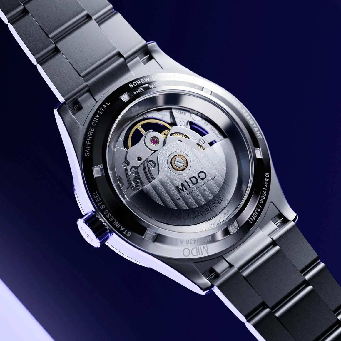 Coming Soon: Mido Multifort Skeleton Vertigo Blue Dial - Blog Jamtangan.com