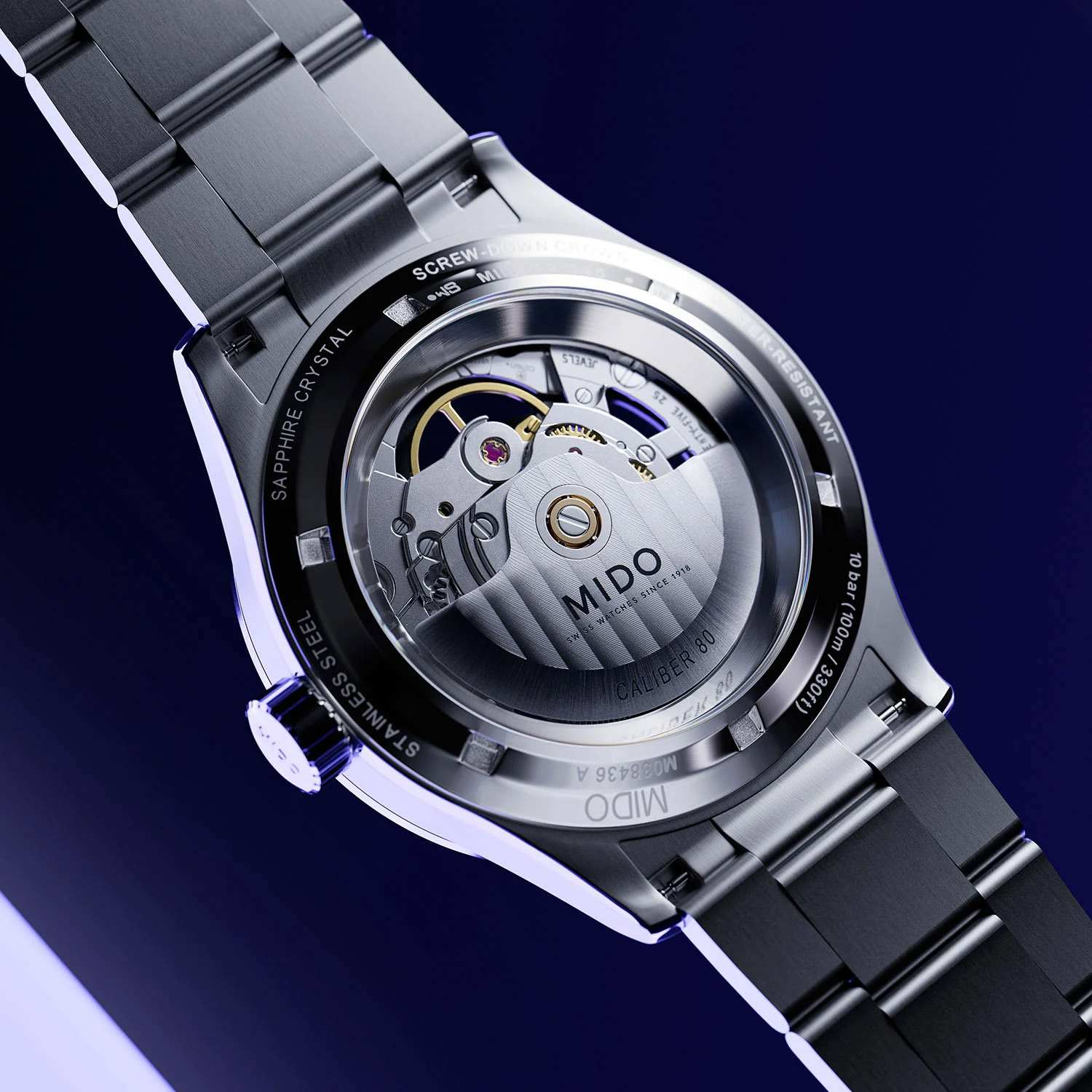 Coming Soon: Mido Multifort Skeleton Vertigo Blue Dial - Blog Jamtangan.com