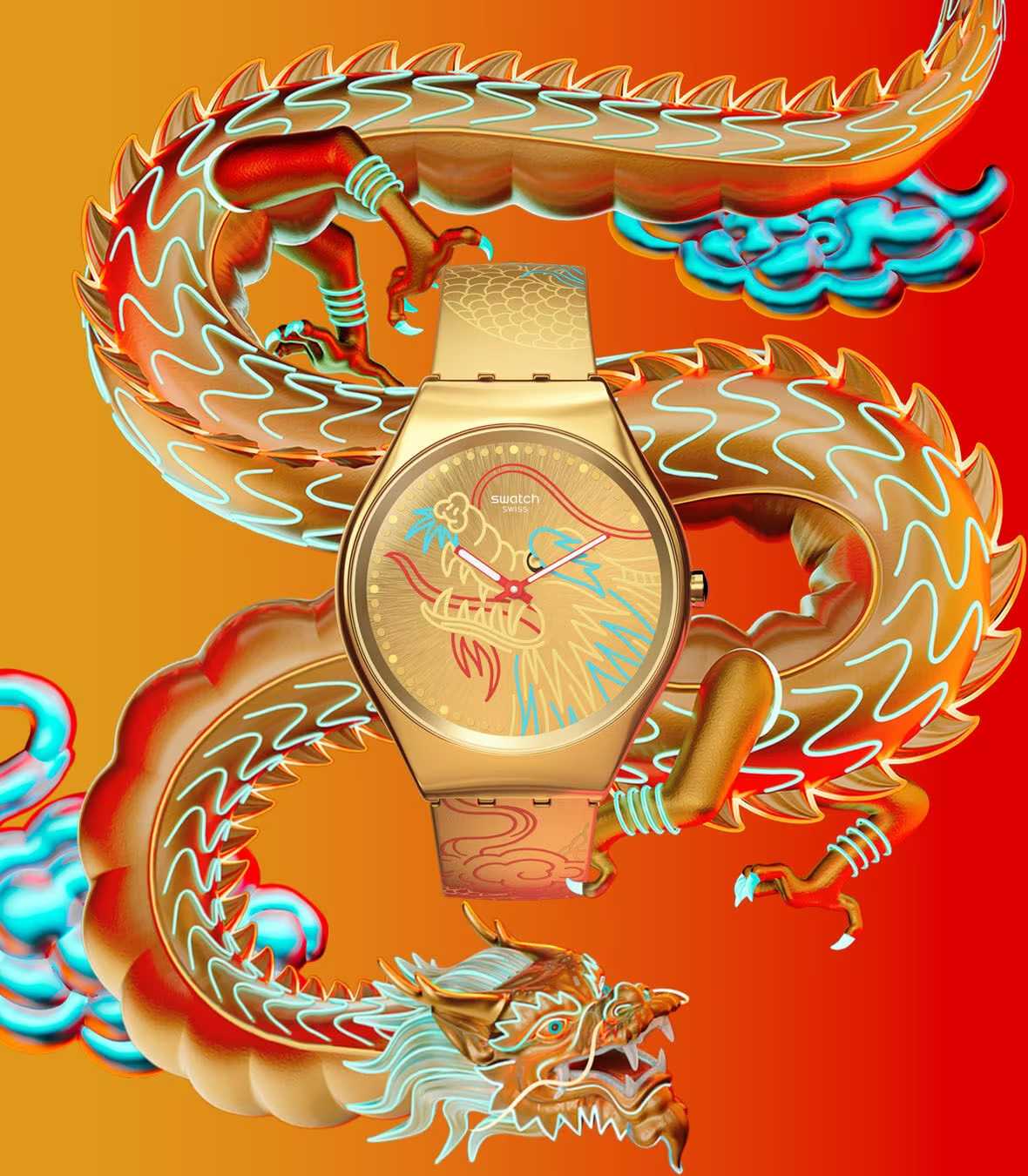 5 Model Swatch Dragon Collection Meriahkan Imlek 2024, Warnanya ...