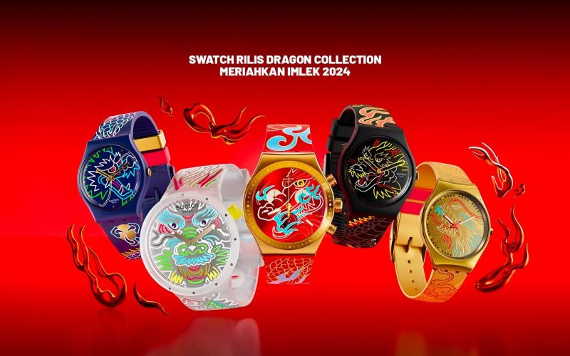 5 Model Swatch Dragon Collection Meriahkan Imlek 2024, Warnanya ...