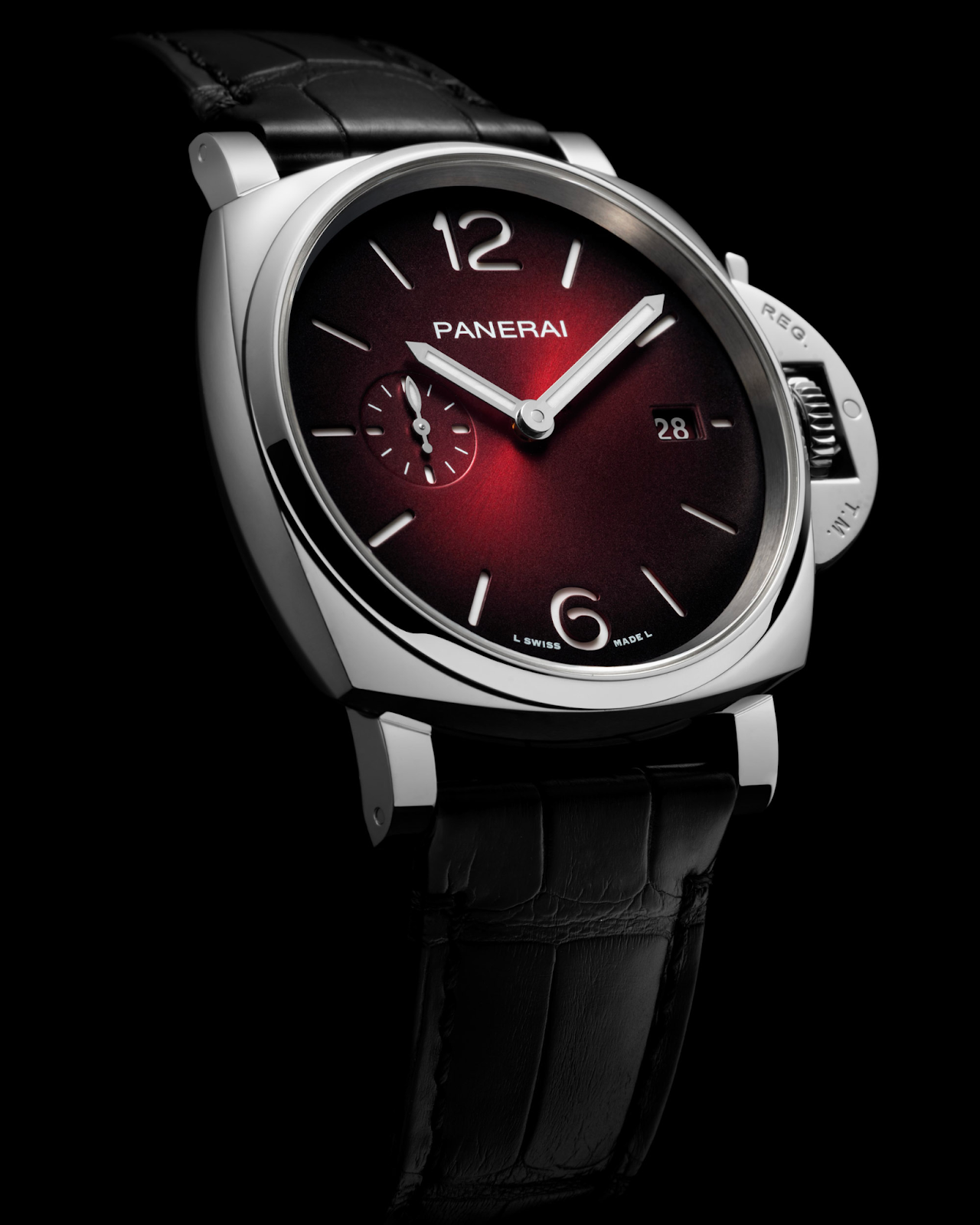 Panerai Rilis Luminor Due PAM01424 dengan Dial Burgundy yang Elegan ...