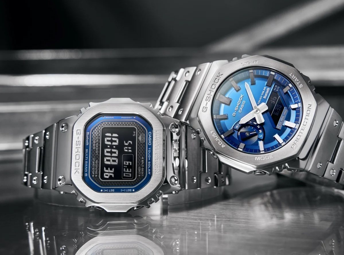 G-Shock CasiOak dan GMW–B5000 Full Metal Hadir dengan Dial Biru Metalik ...