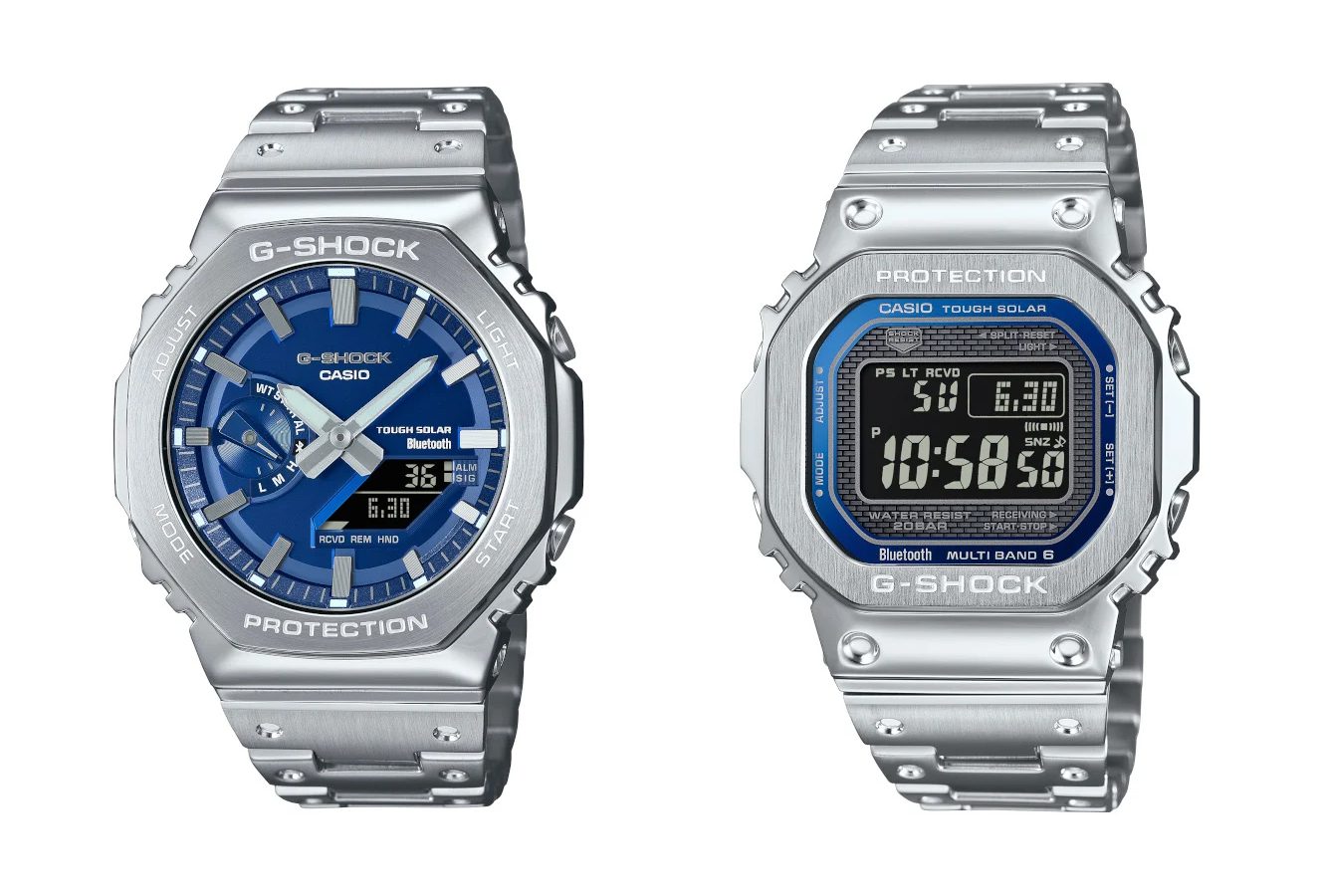 G-Shock CasiOak dan GMW–B5000 Full Metal Hadir dengan Dial Biru Metalik ...