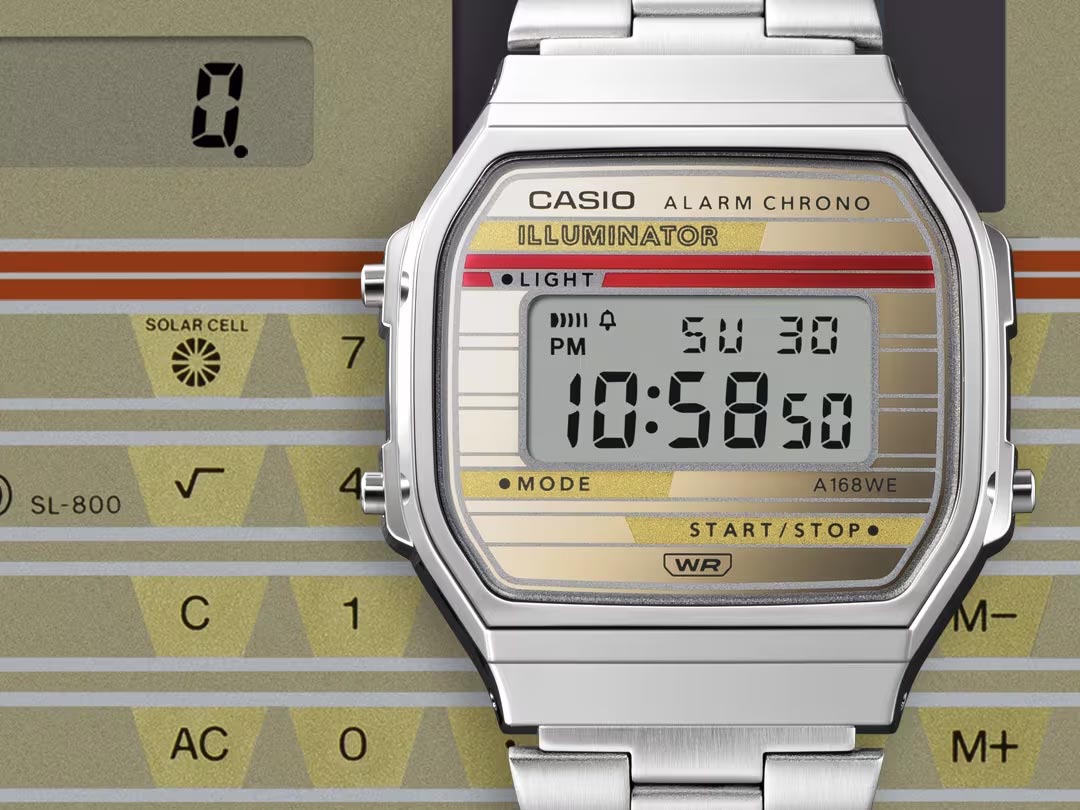 Casio Rilis 2 Model A168 Baru yang Terinspirasi dari Kalkulator - Blog ...