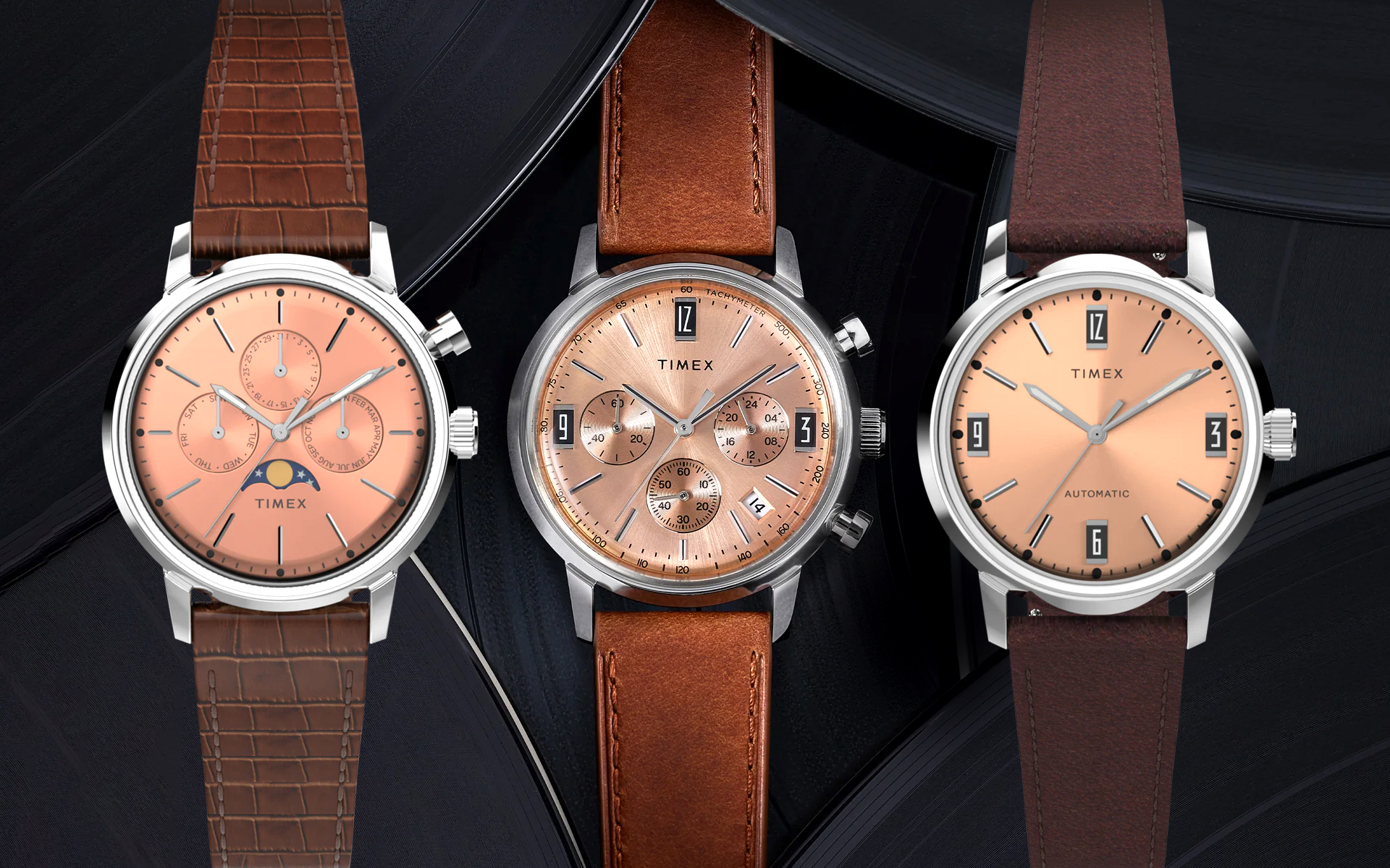 Timex Rilis Marlin Moon Phase, Chronograph & Automatic - Blog Jamtangan.com