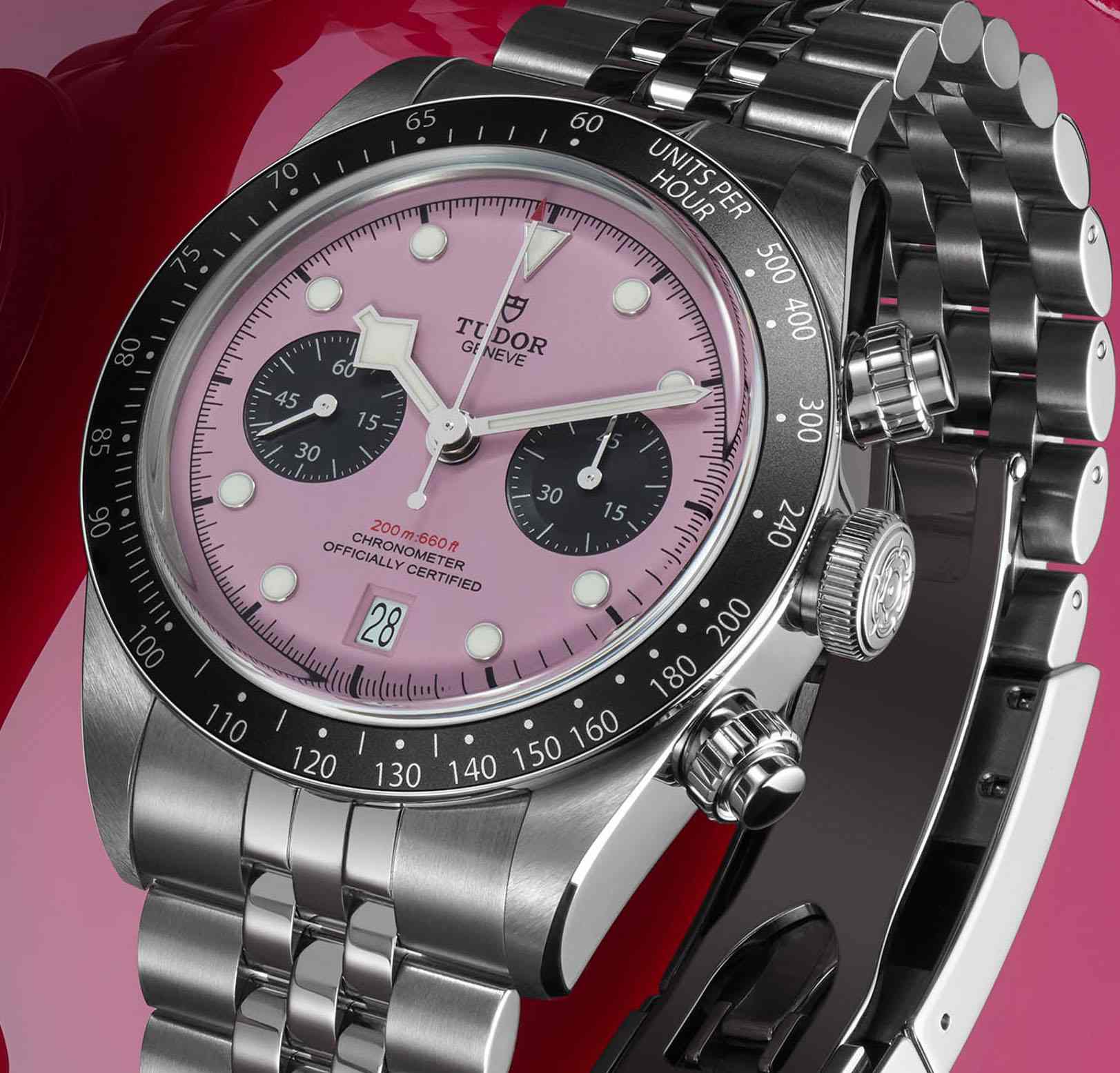 Tudor Born To Dare” Dengan Merilis Black Bay Chrono Pink Blog